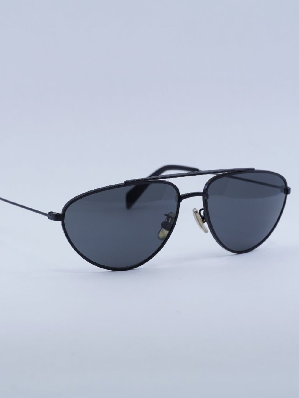Celine | Accessories | Celine Cl4077u 02a Sunglasses Black Aviator ...